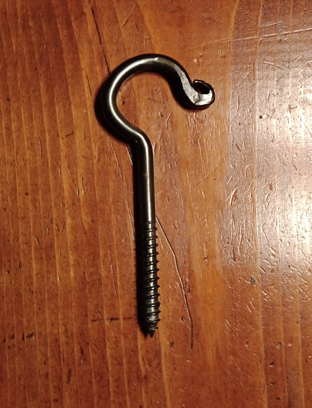 Hand Forged Ceiling Lag Hook - Etsy