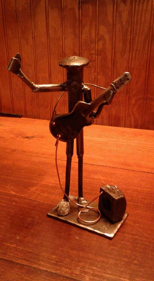 Hand Forged Metal Sculptures Repurposed Materials Great Gift | Etsy