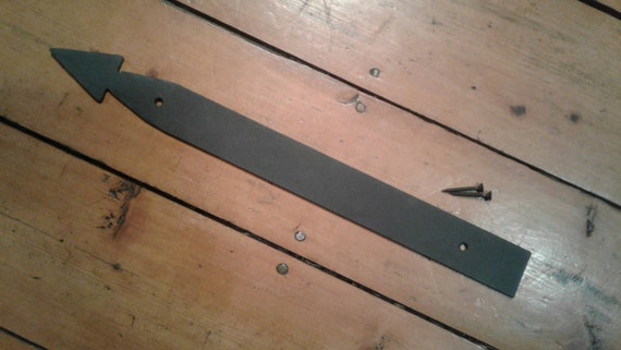 Arrowhead Dummy Strap Hinge - Etsy