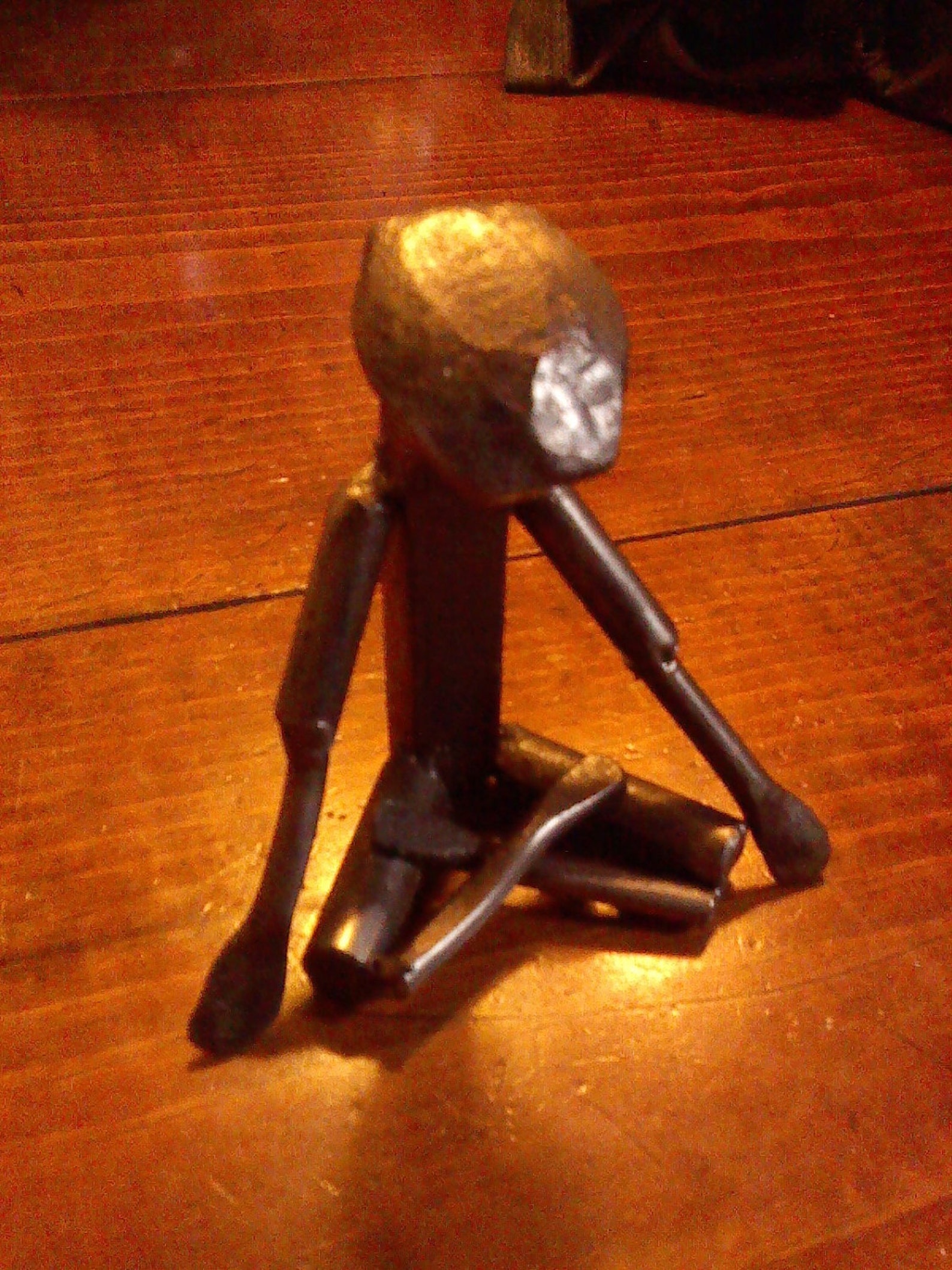 Hand Forged Metal Sculptures Repurposed Materials Great Gift - Etsy