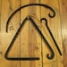 Hand-forged Triangle Dinner Bell - Etsy