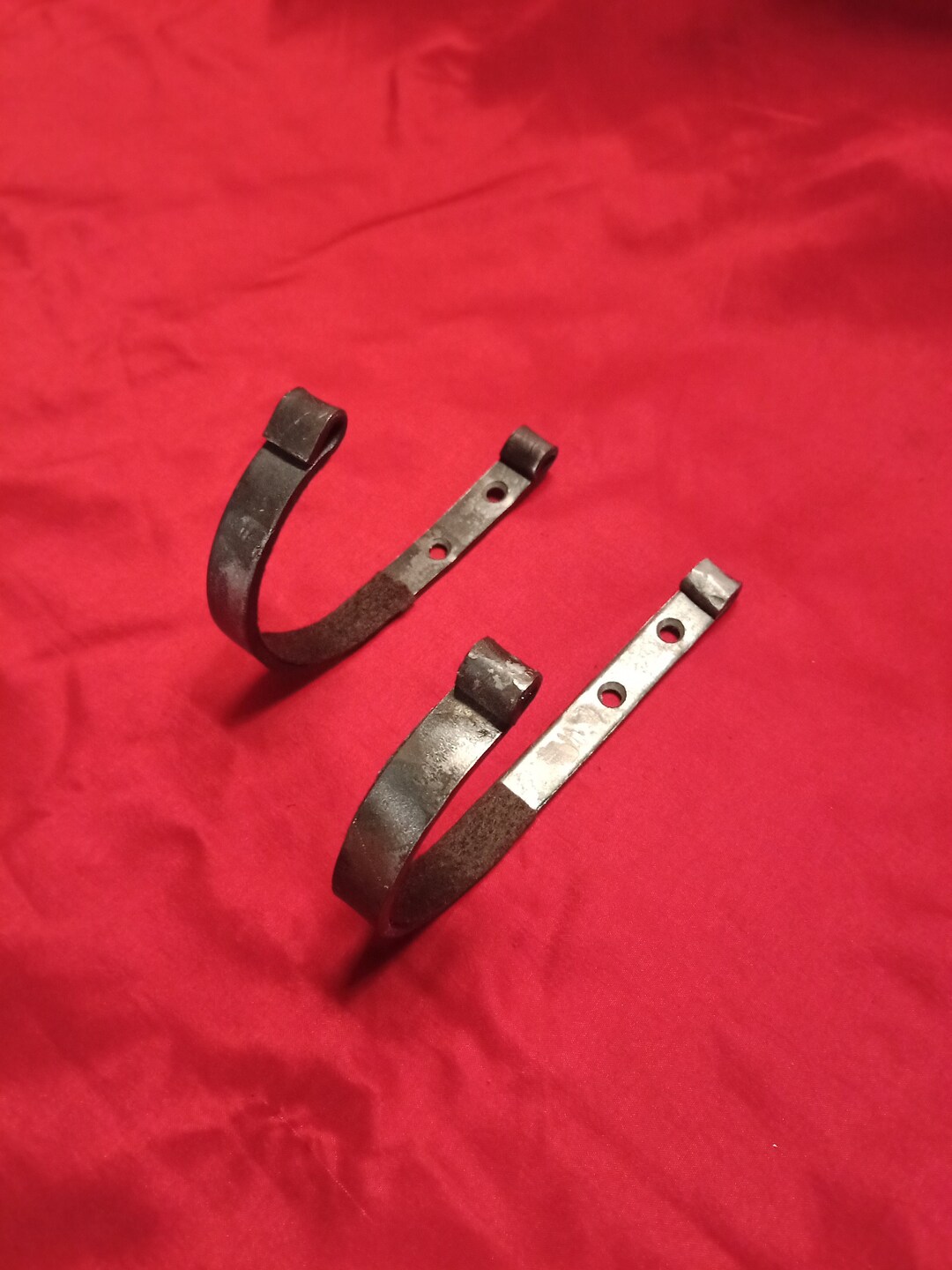 Double Barrel Gun Hooks With Felt Lining (pair) - Etsy