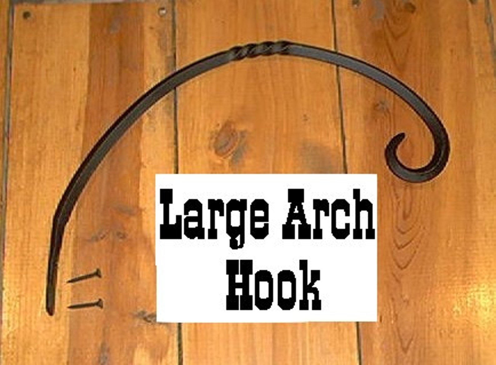 Large Arch Hook Plant Hook - Etsy