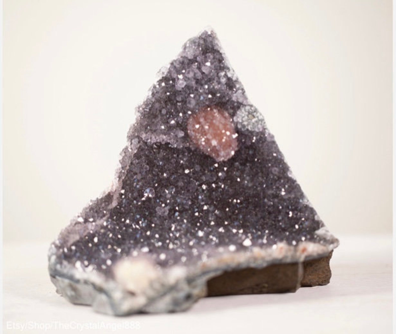 Druzy Black Amethyst Geode Géode améthyste noir Améthyste - Etsy France