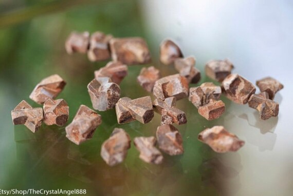 Staurolite Fairy Stone Cross Stone | Etsy