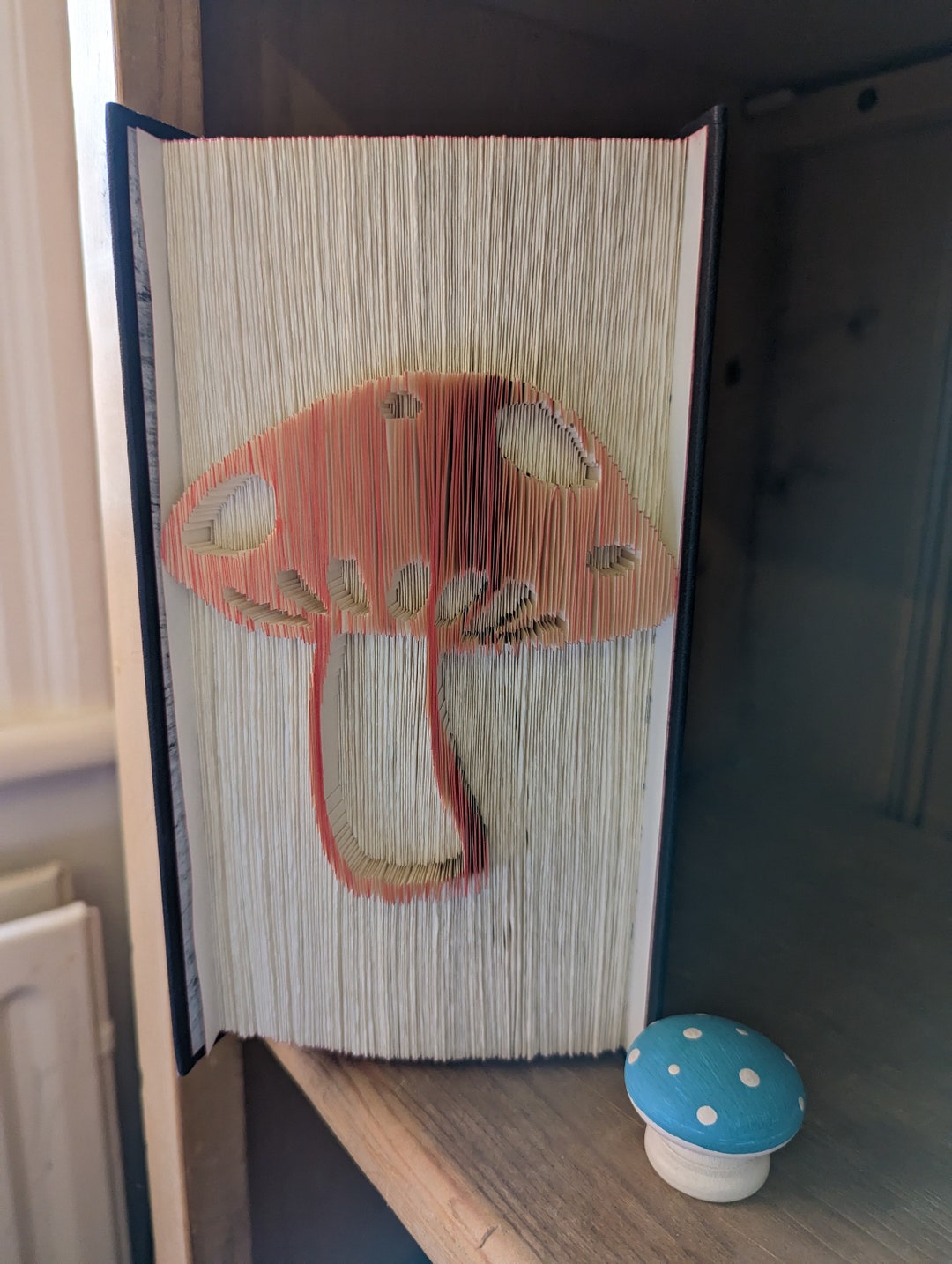 Mushroom/ Toadstool Cut and Fold Book Folding Pattern - Etsy