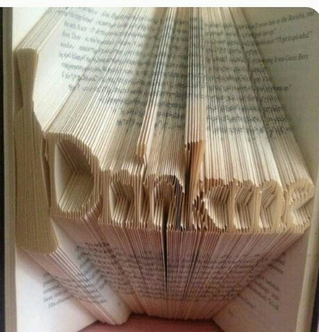 257 Fold Drink Me Book Folding Pattern - Etsy