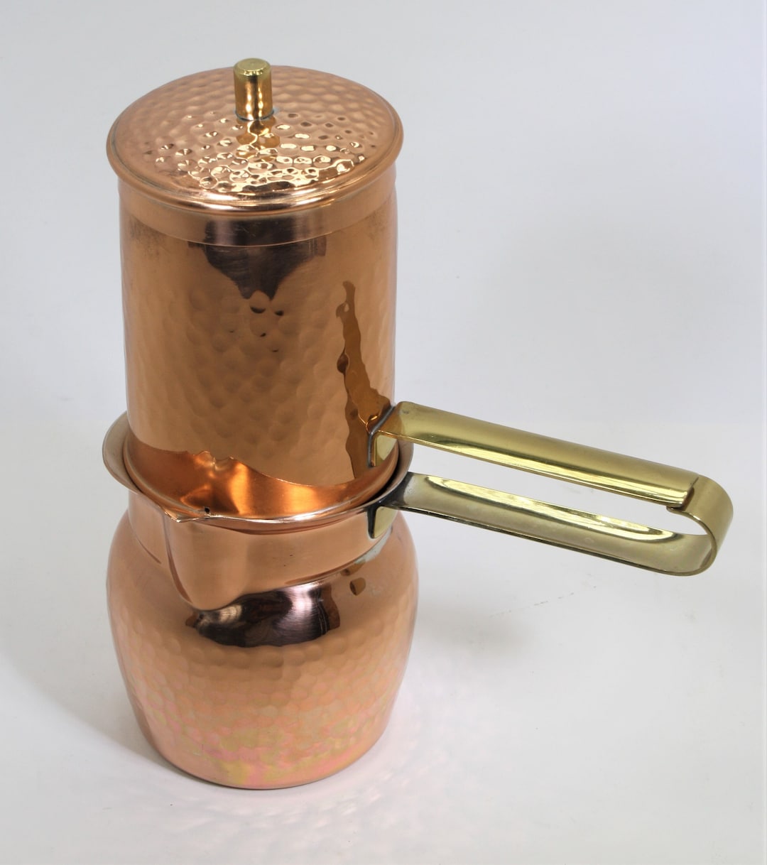 Copper Coffee Pots/ Italian Copper Coffee Makers/neapolitan Copper ...