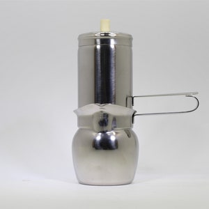 Steel Coffee Pots/ Italian Steel Coffee Makers/neapolitan Steel Coffee ...