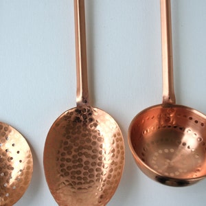 Copper Kitchen Utensils/copper Kitchen Tools - Etsy