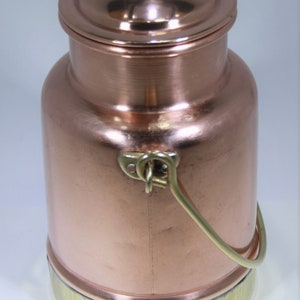 Copper and Brass Milk Can /milk Container /canister. Vintage Piece - Etsy