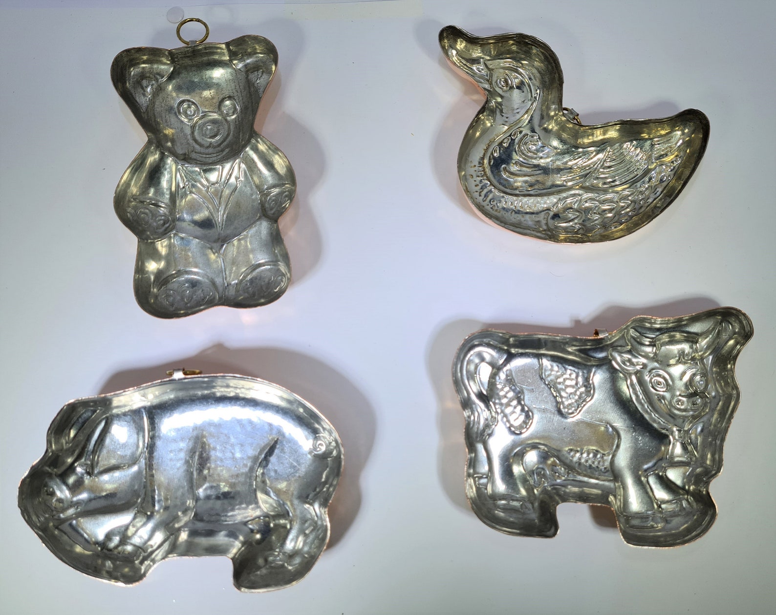 Copper Molds / Copper Mould for Food . Four Animals Version - Etsy