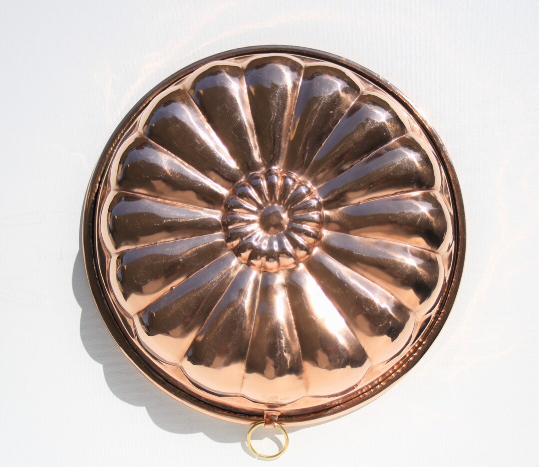 Copper Mold/ Copper Cake Mold/ Copper Cake Pan .daisy Version - Etsy