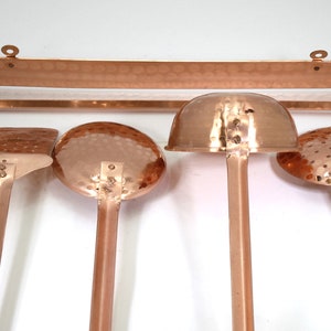 Copper Kitchen Utensils/copper Kitchen Tools - Etsy