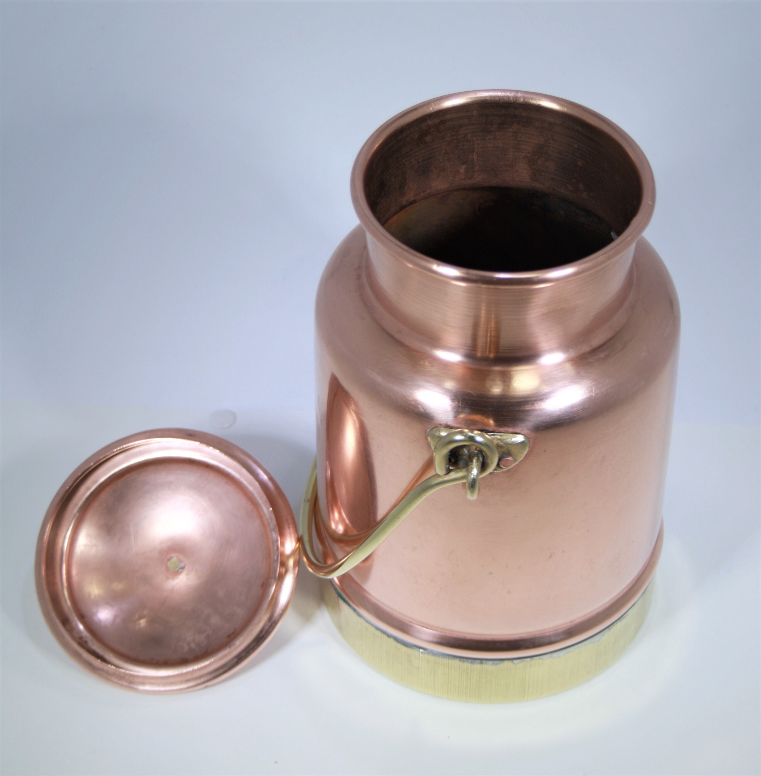 Copper and Brass Milk Can /milk Container /canister. Vintage Piece - Etsy