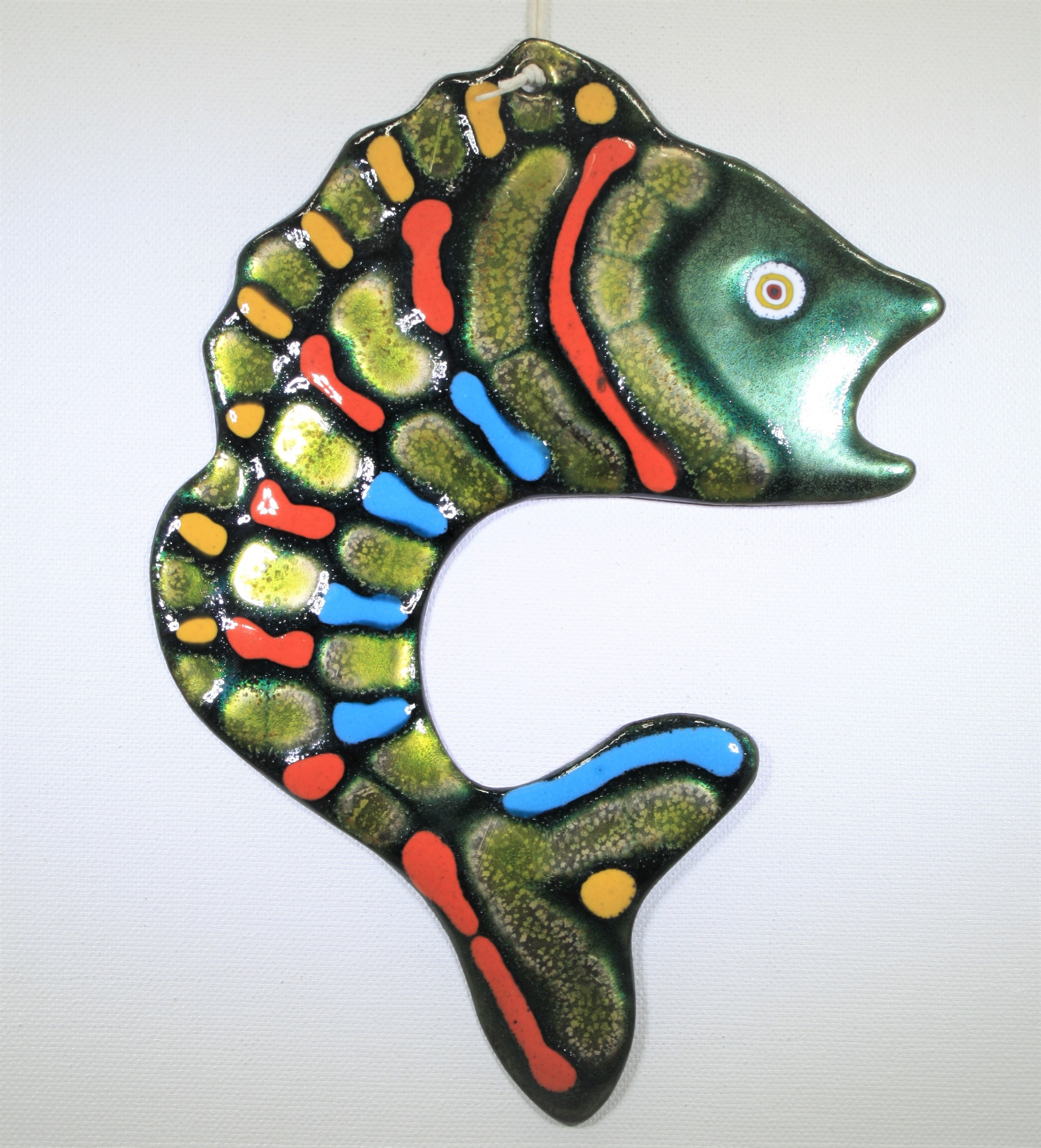 ARCH FISHES to Hang on the Wall / Wall wall Fishes in Copper - Etsy UK
