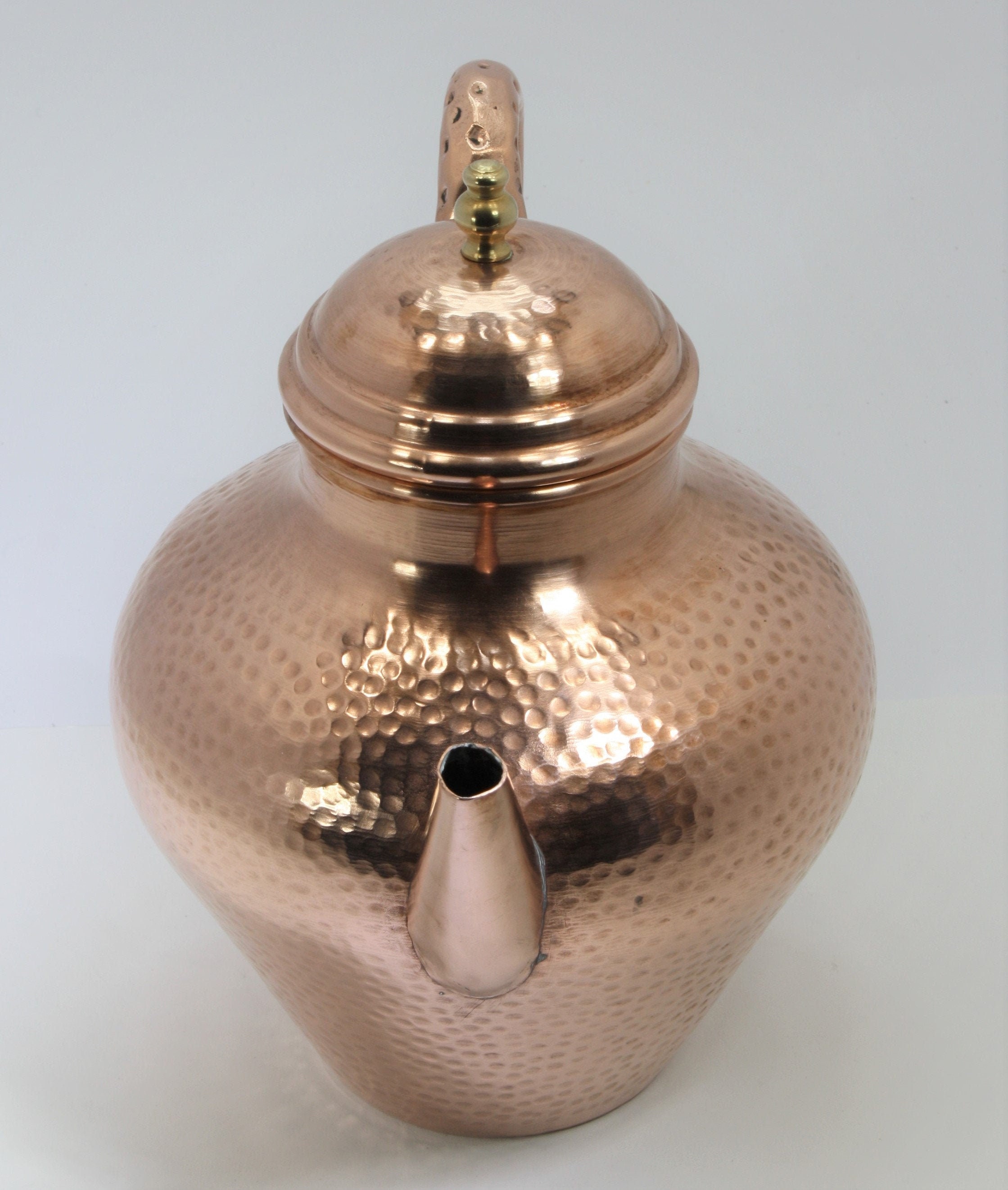 Vintage Copper Container / Copper Flower Holder / Copper Vase | Etsy UK