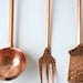 Copper Kitchen Utensils/copper Kitchen Tools - Etsy