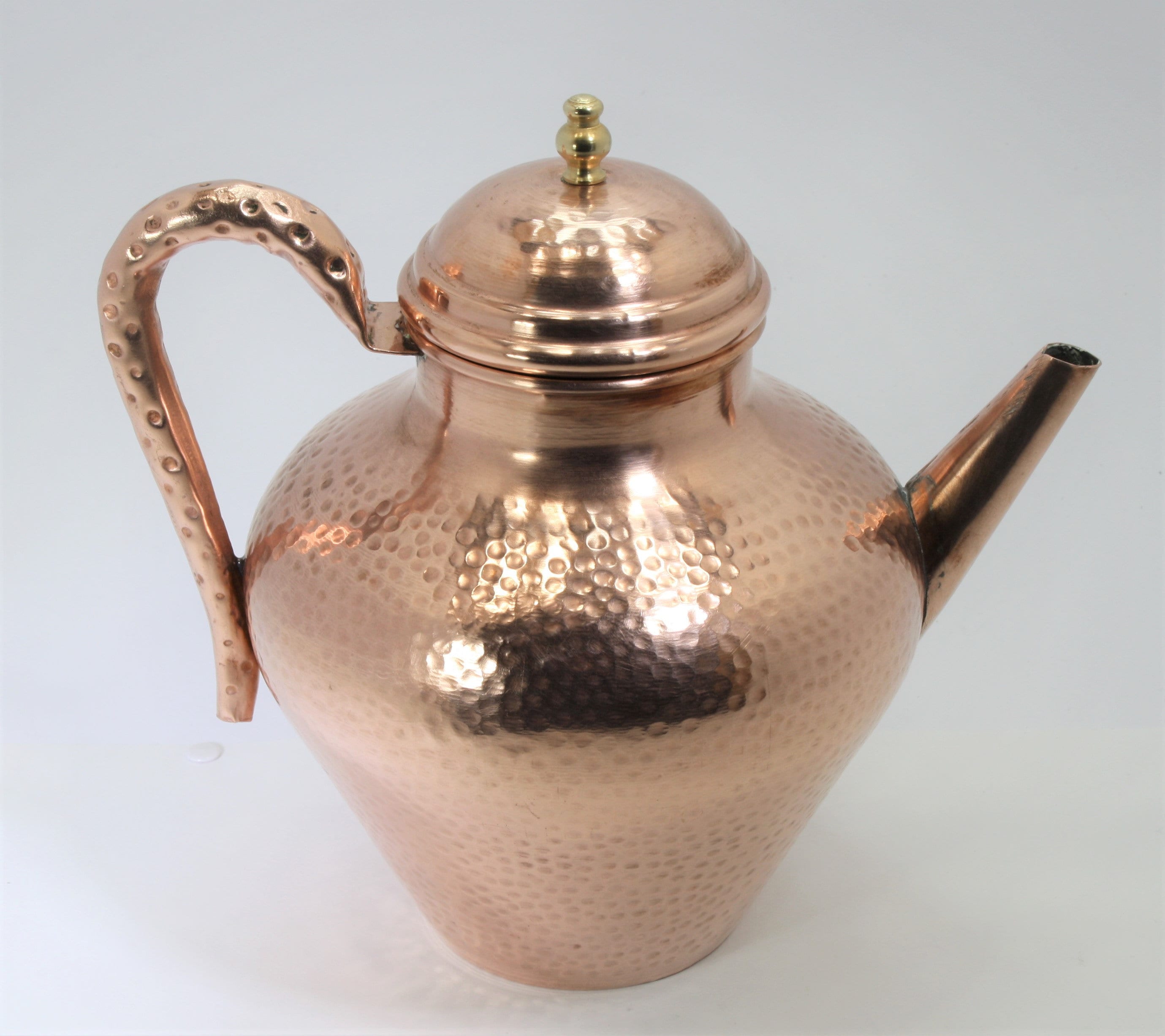 Vintage Copper Container / Copper Flower Holder / Copper Vase Holder ...