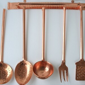 Copper Kitchen Utensils/copper Kitchen Tools - Etsy