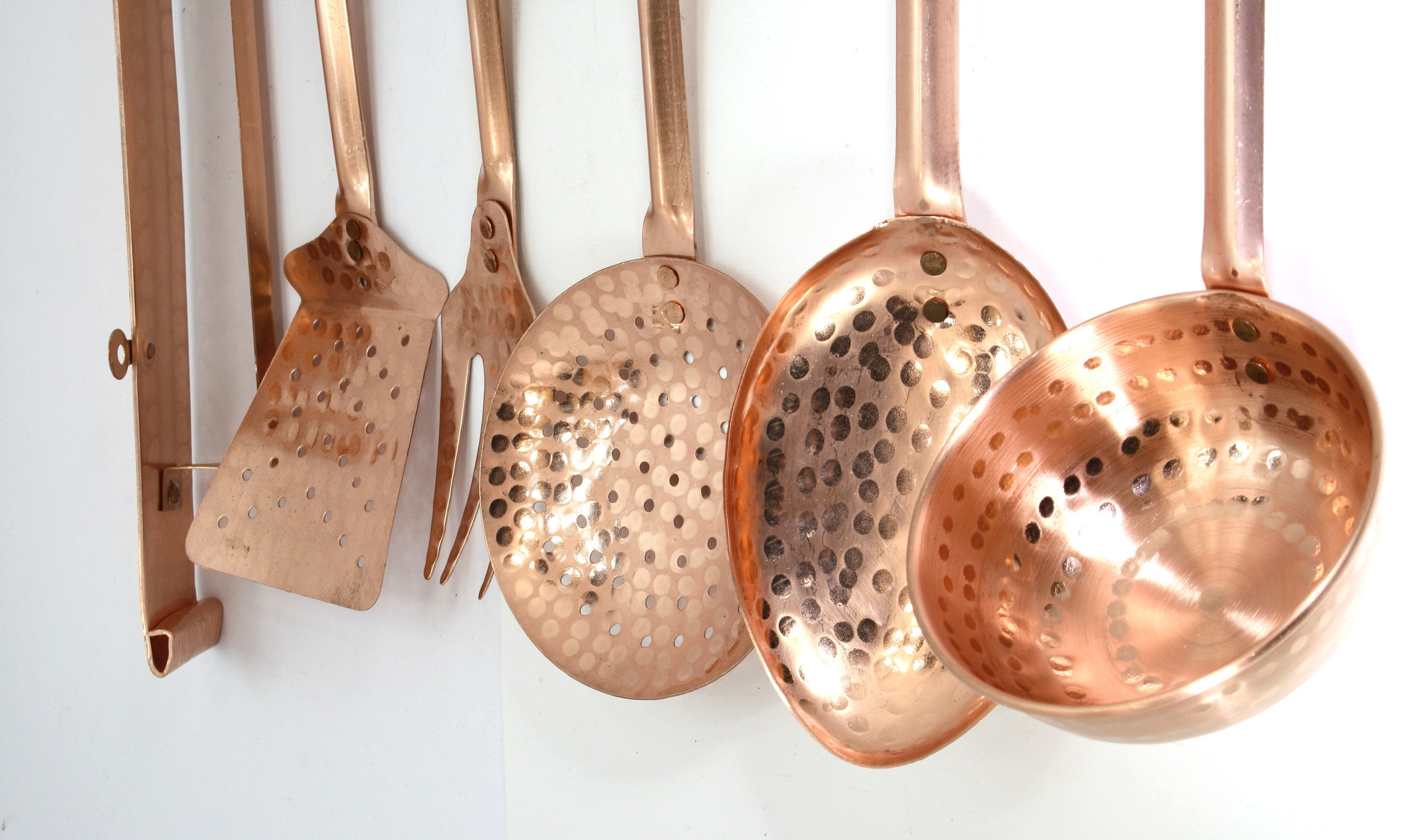 Copper Kitchen Utensils/copper Kitchen Tools - Etsy