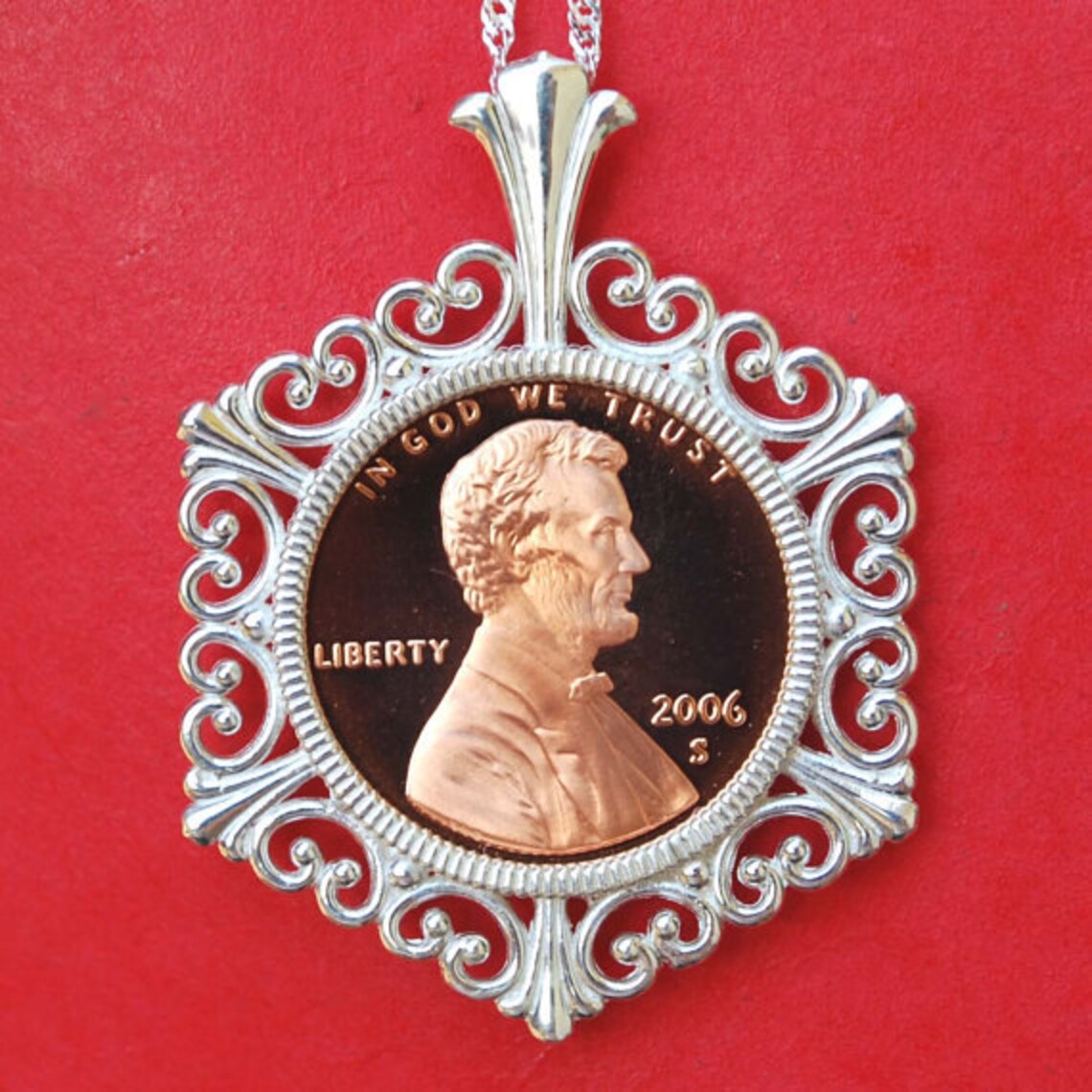 Solid 925 Sterling Silver Coin Bezel Mount Frame Settings Fit | Etsy