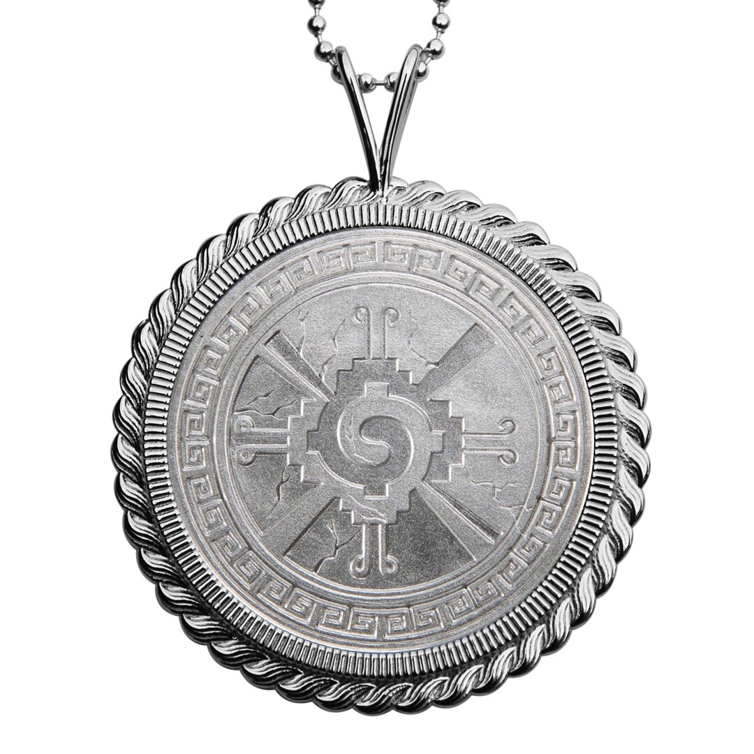 Aztec God of Duality | Ometeotl 1 Oz Silver Round BU Uncirculated Coin ...