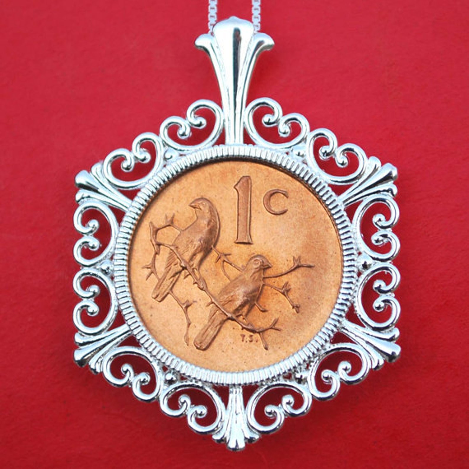 Solid 925 Sterling Silver Coin Bezel Mount Frame Settings Fit | Etsy