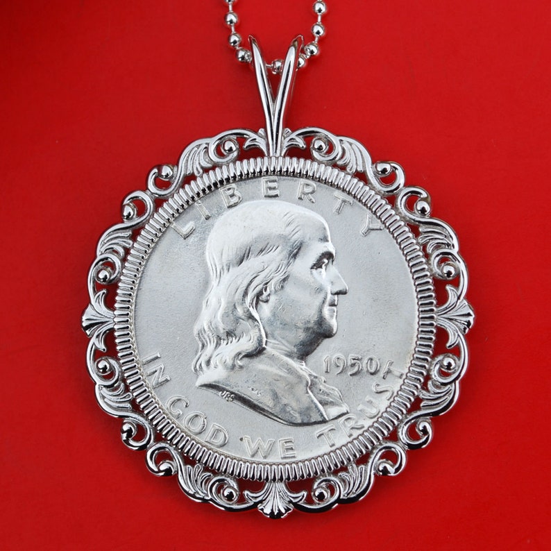 Solid 925 Sterling Silver Coin Bezel Mount Frame Settings Fit - Etsy