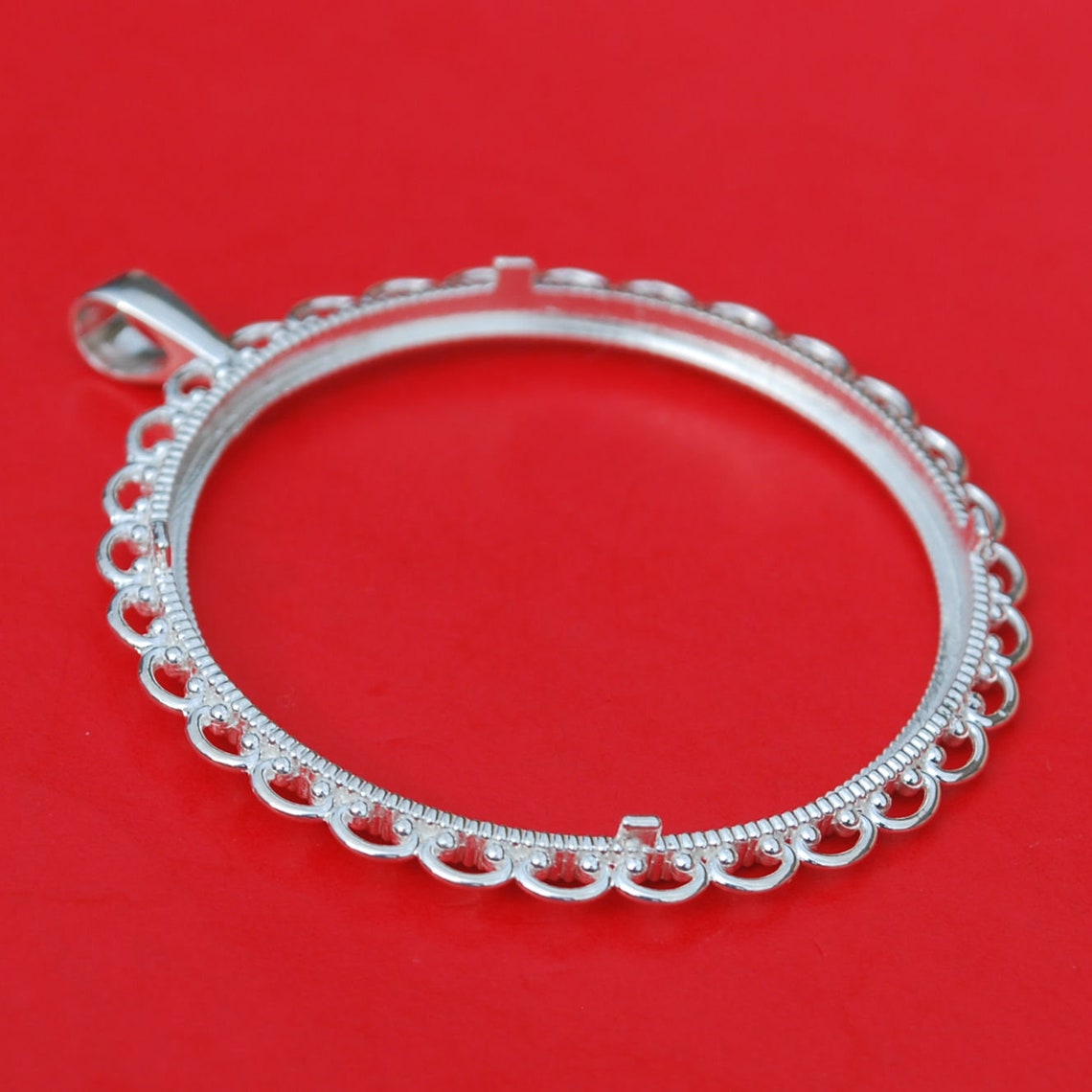 Solid 925 Sterling Silver Bezel Mount Frame Settings to Fit US - Etsy
