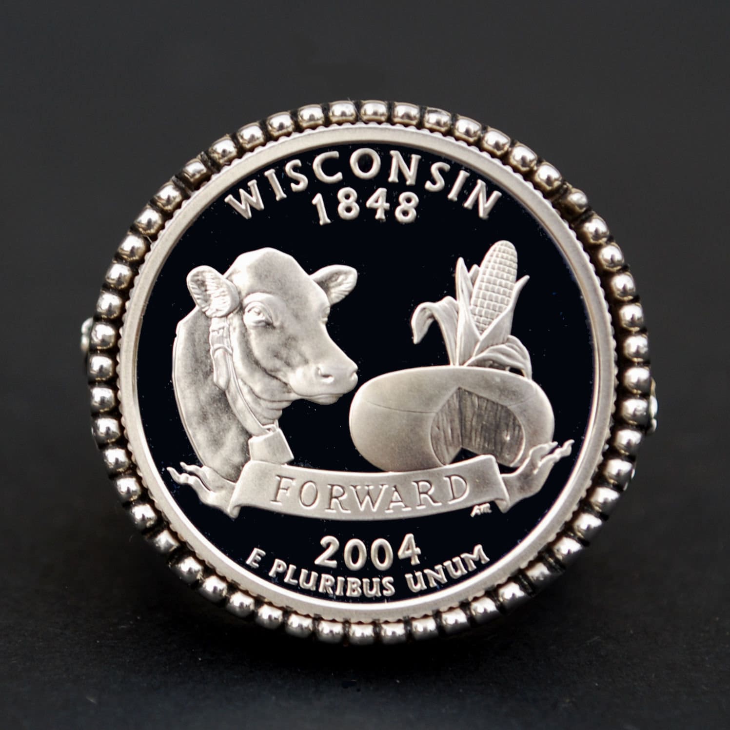 US 2004 Wisconsin State Quarter 90% Silver BU Uncirculated | Etsy