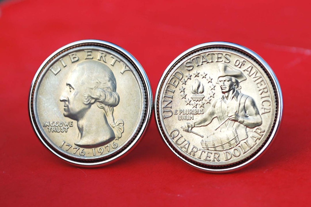 US 1776 ~ 1976 Bicentennial Design Washington Quarter Dollar Gem BU ...