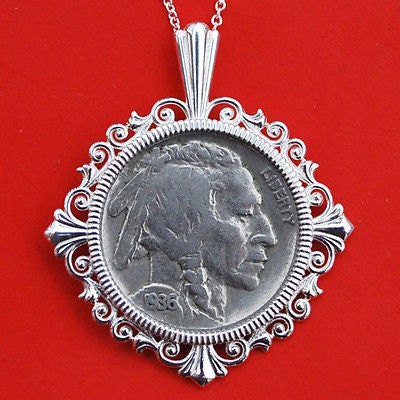 Solid 925 Sterling Silver Coin Bezel Mount Frame Settings Fit | Etsy