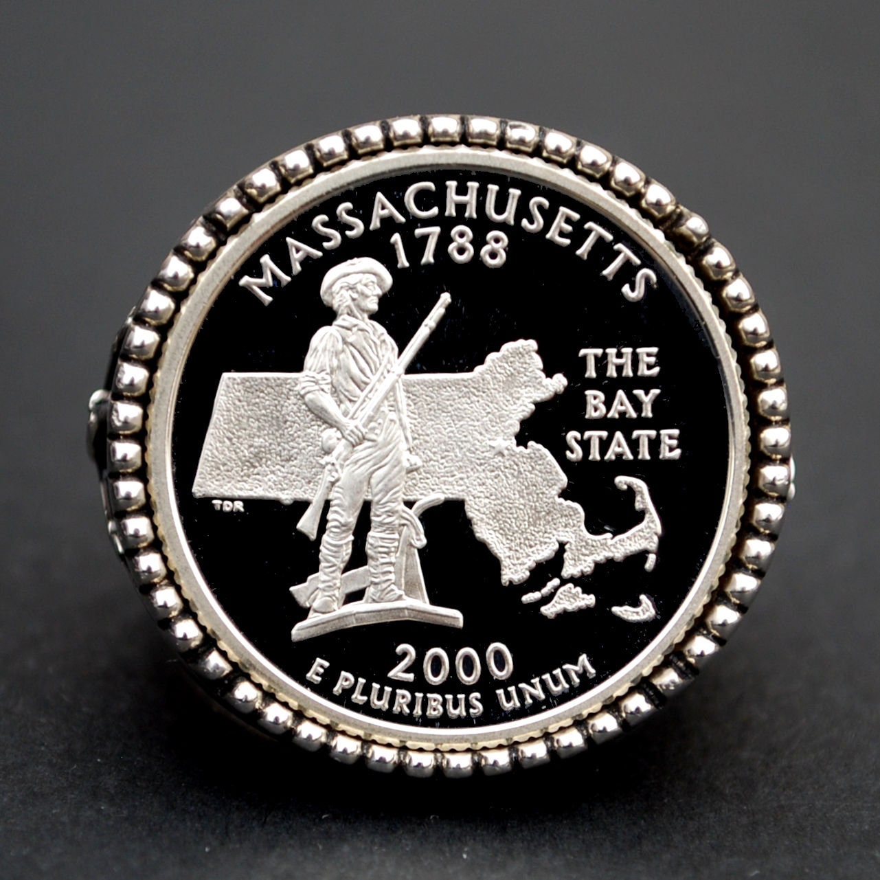 US 2000 Massachusetts State Quarter 90% Silver BU Uncirculated | Etsy