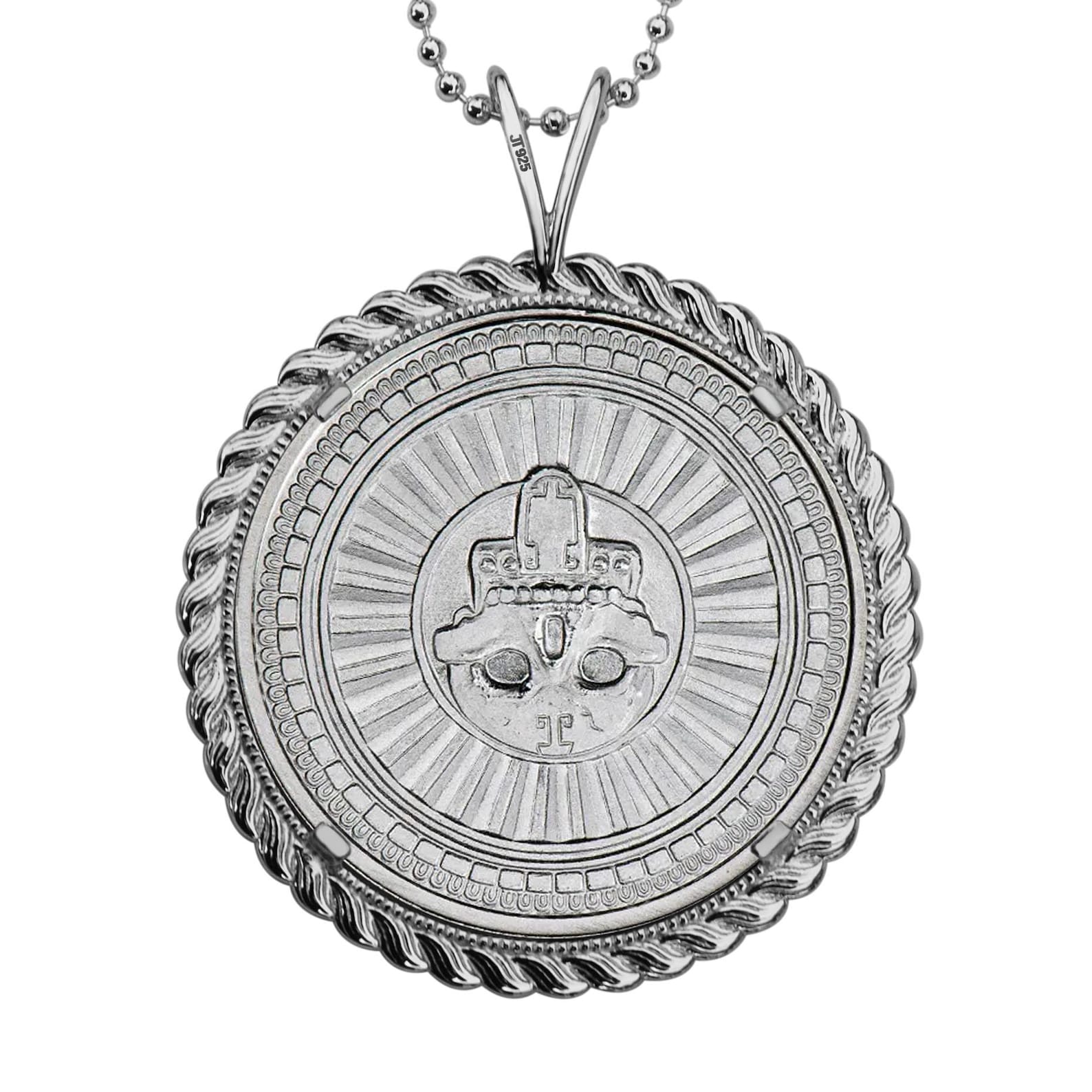 Aztec God of Death Mictlantecuhtli 1 Oz Silver Round BU Uncirculated ...