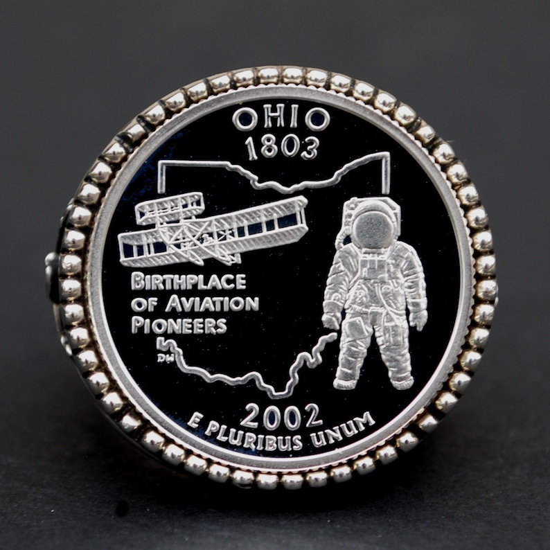 US 2002 Ohio State Quarter 90% Silver BU Uncirculated Proof - Etsy