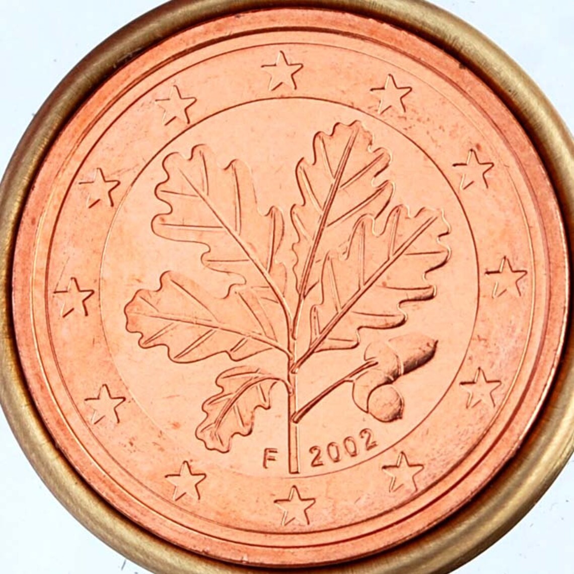 2002 Germany 2 Euro Cent BU Uncirculated Oak Leaves Coin | Etsy