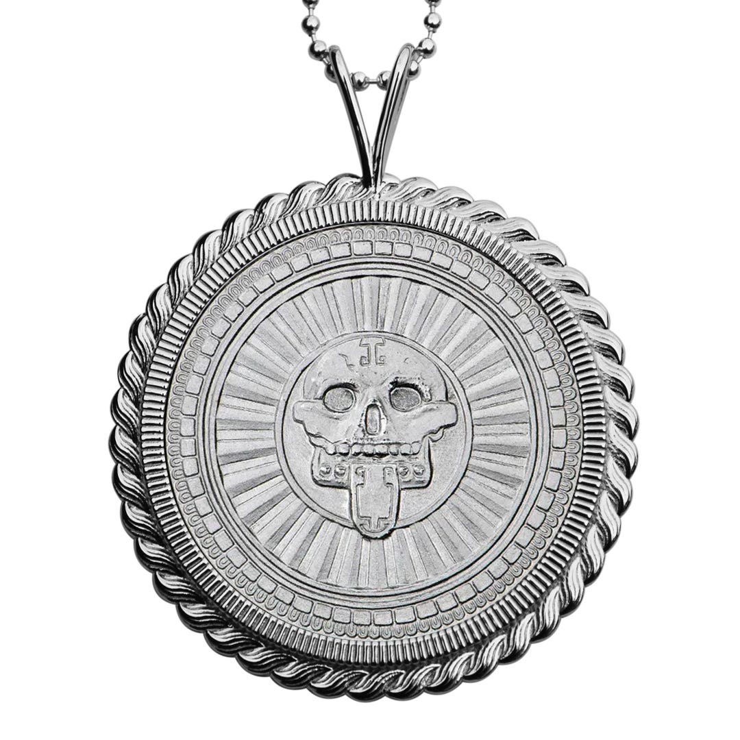 Aztec God of Death Mictlantecuhtli 1 Oz Silver Round BU Uncirculated ...