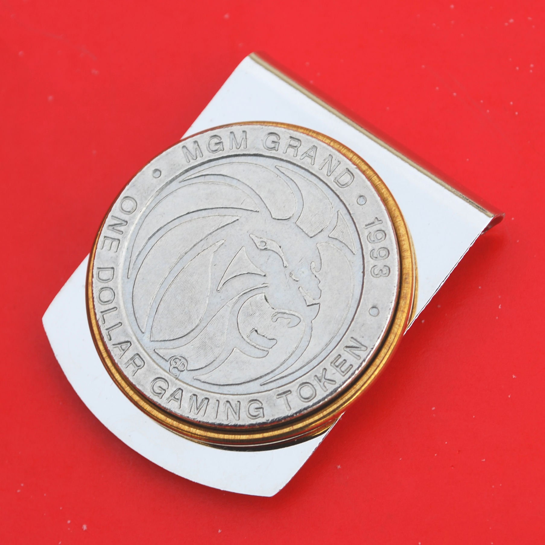 Vintage MGM Grand Casino 1 Dollar Gaming Token Stainless Steel | Etsy