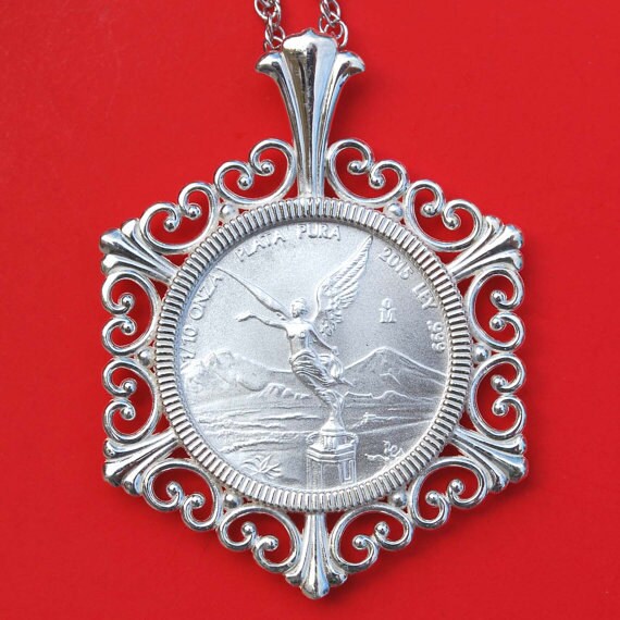 Solid 925 Sterling Silver Coin Bezel Mount Frame Settings Fit - Etsy