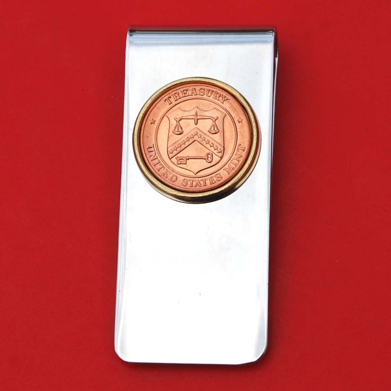 US Department of Treasury Seal Mint Token Coin Solid Brass - Etsy