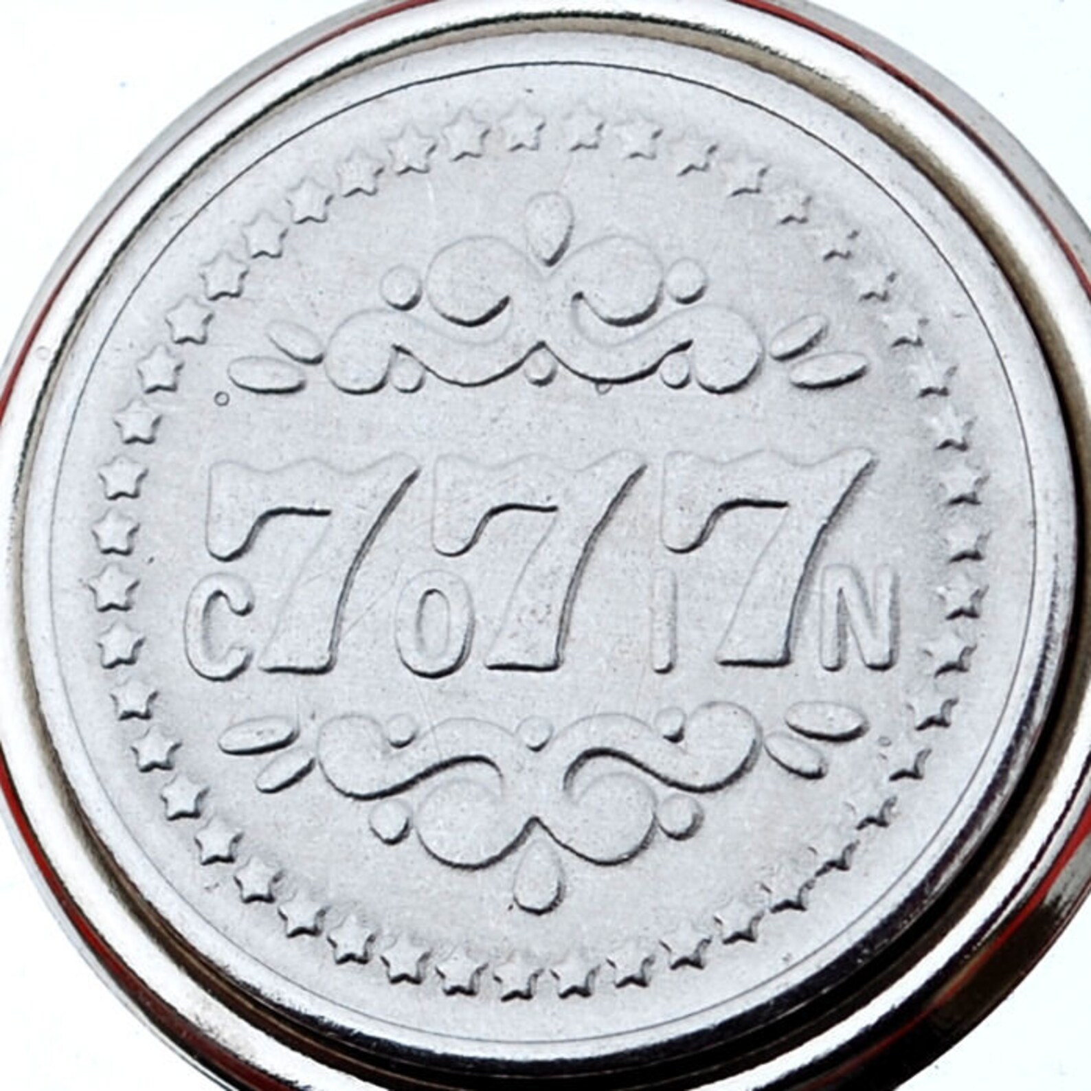 Lucky 777 Authentic Slot Machine Gaming Token Uncirculated - Etsy