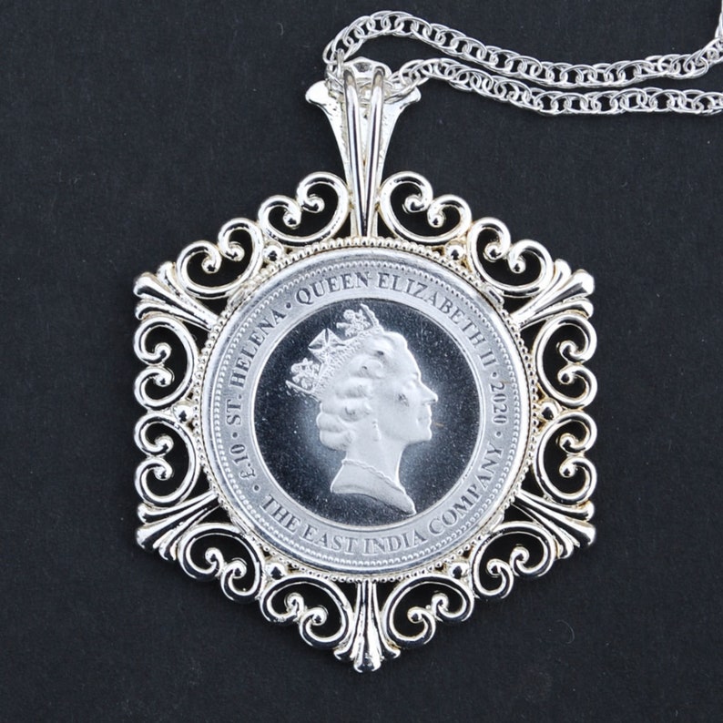 2020 Saint Helena 1/10 Oz .999 Silver Spade Guinea Shield BU - Etsy