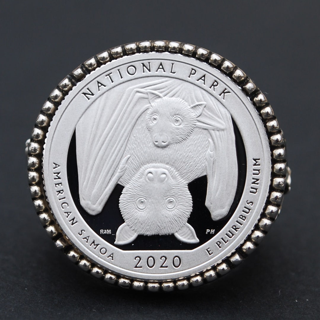 US 2020 National Park of American Samoa Quarter 90% Silver Proof Coin ...