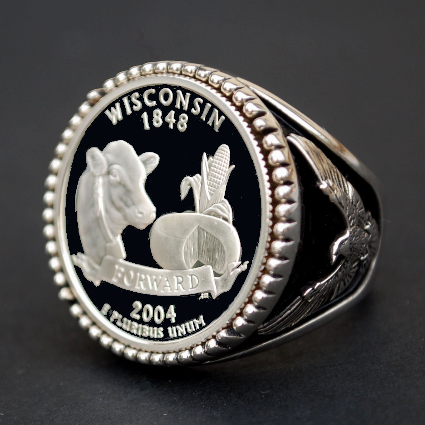 US 2004 Wisconsin State Quarter 90% Silver BU Uncirculated | Etsy