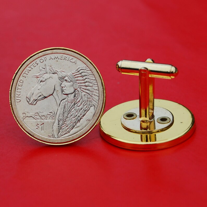 US 2012 Native American Sacagawea Dollar BU Uncirculated Coin Gold ...