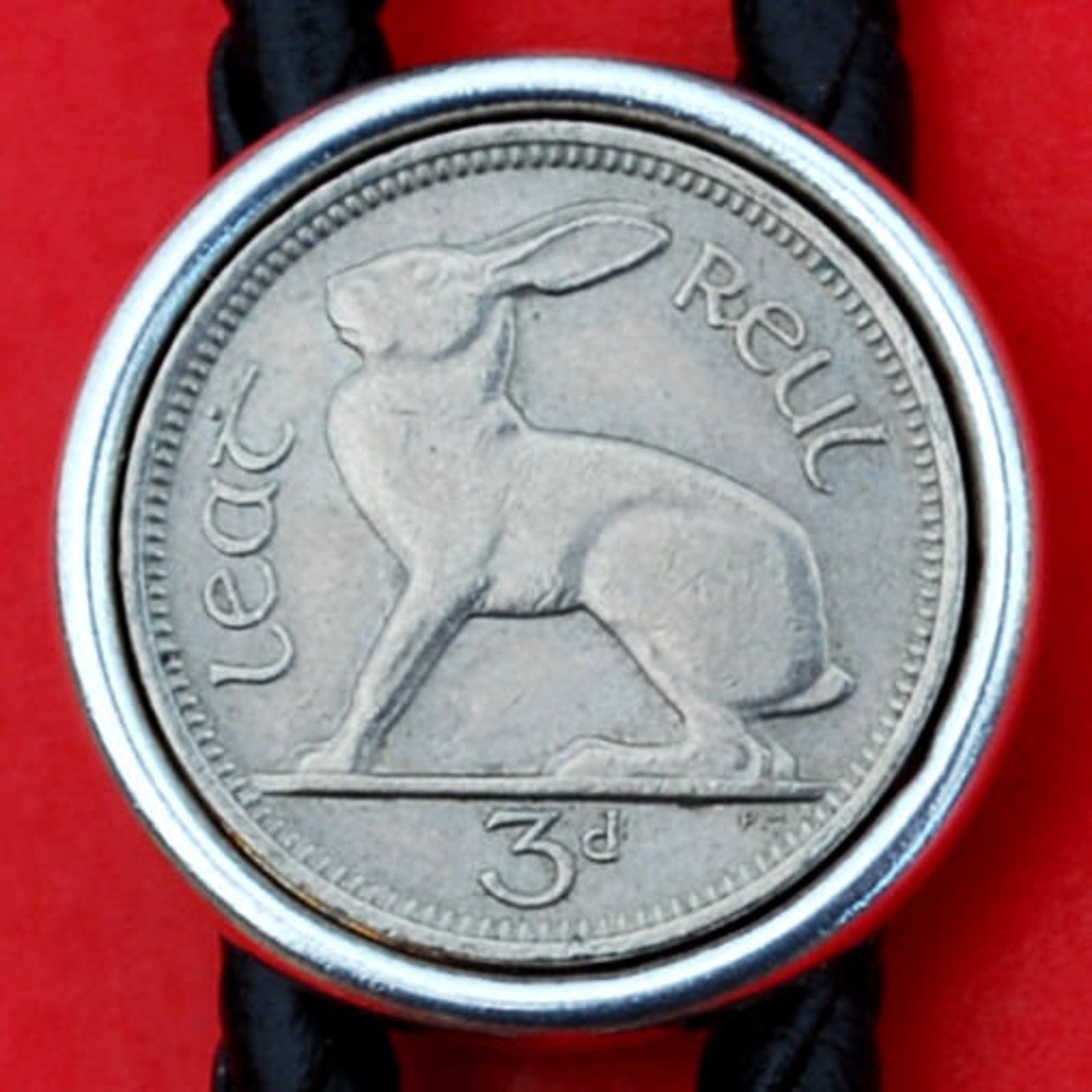 Irish Ireland 3 Pence Lucky Rabbit Hare Coin 36 | Etsy