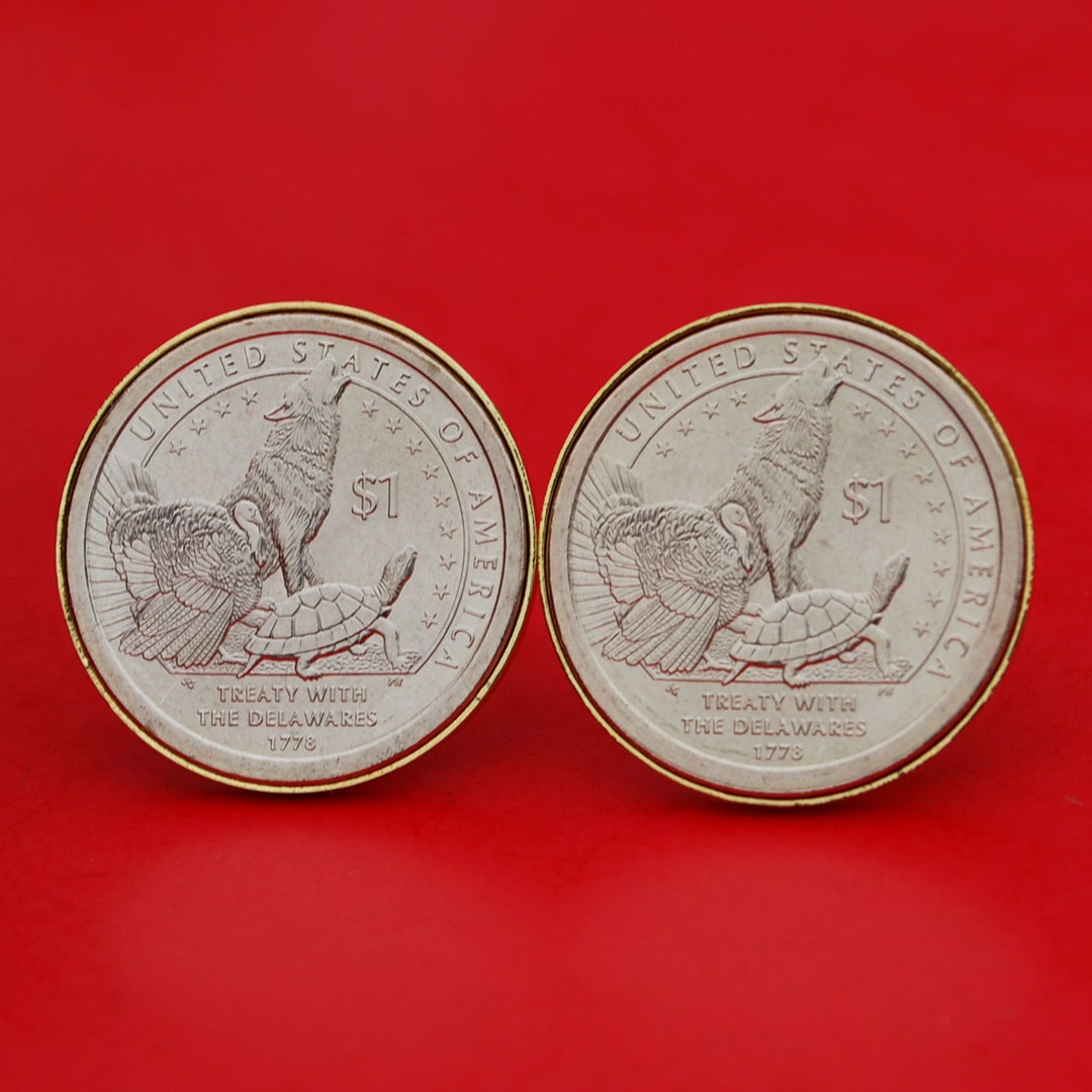 US 2013 Native American Sacagawea Dollar BU Uncirculated Coin Gold ...