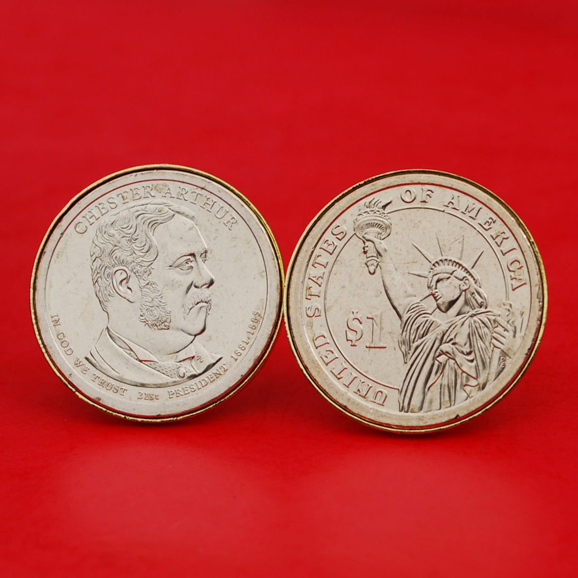 US 2012 Presidential Dollar BU Uncirculated Coin Gold Plated - Etsy