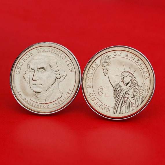 US 2007 Presidential Dollar BU Uncirculated Coin Silver Plated | Etsy